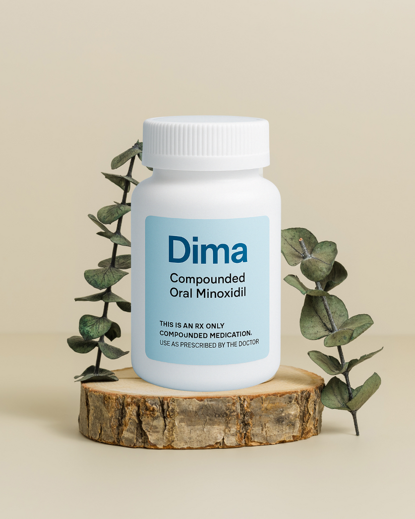 Oral Minoxidil 2.5mg (30 capsules) – DIMA Health Technology Inc.